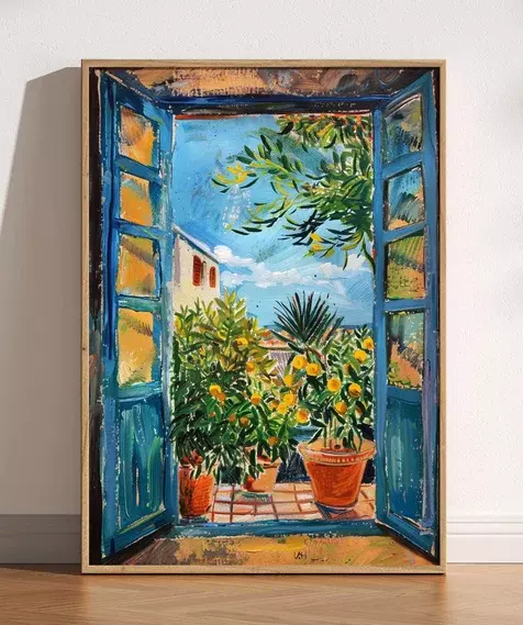 Open Window Henri Matisse Print, Henri Matisse Style Fauvism Paintin NO ...