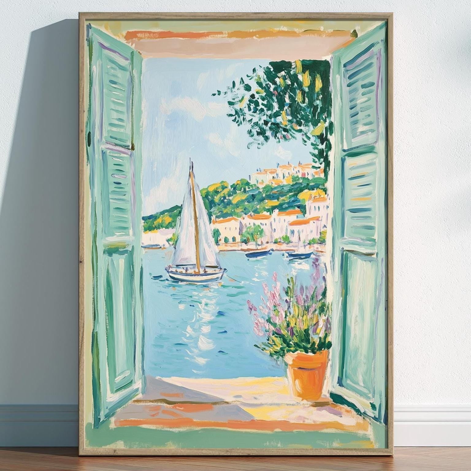 Open Window Henri Matisse Print Henri Matisse Style Fauvism Painting ...