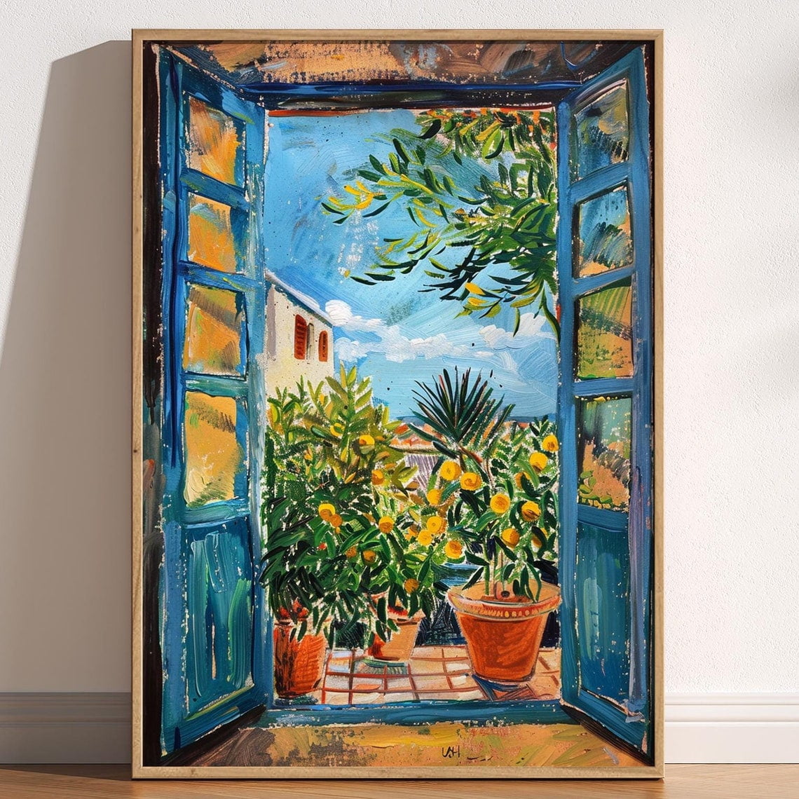 Open Window Henri Matisse Print, Henri Matisse Style Fauvism Painting ...