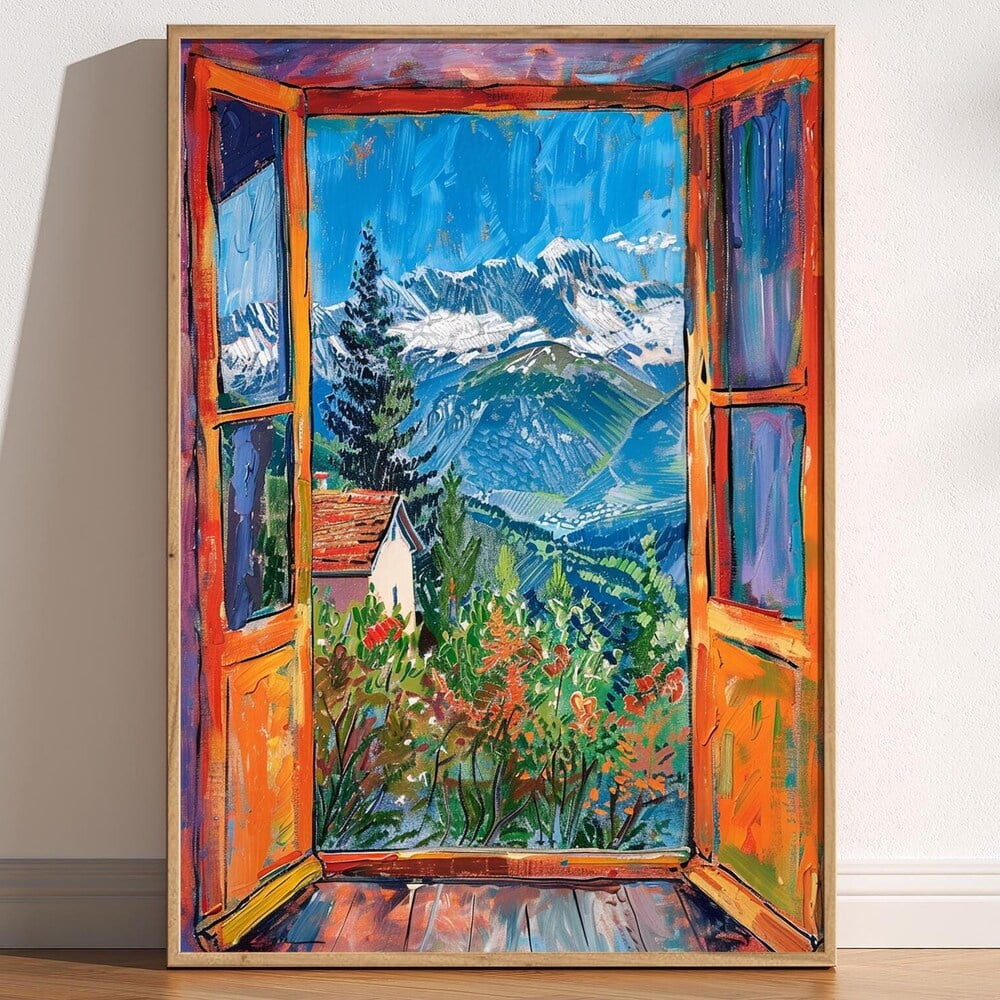 Open Window Henri Matisse Print, Henri Matisse Style Fauvism Painting ...