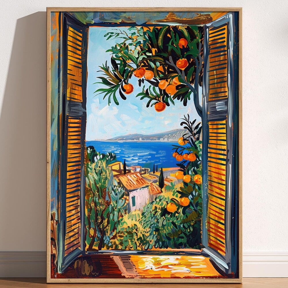 Open Window Henri Matisse Print, Henri Matisse Style Fauvism Painting ...