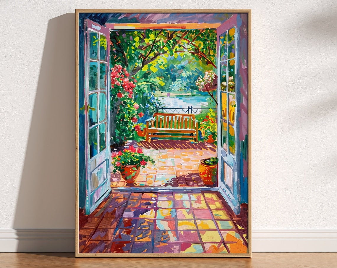 Open Window Henri Matisse Print, Henri Matisse Style Fauvism Painting ...