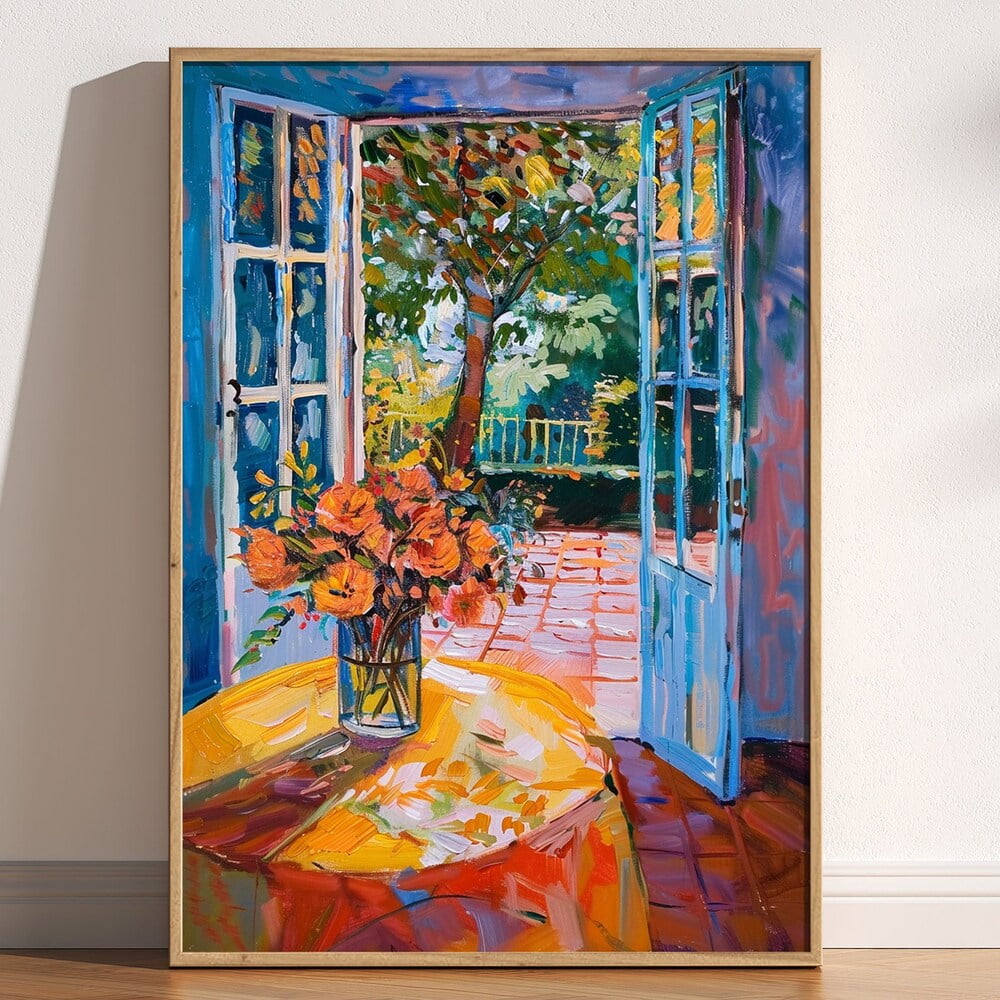 Open Window Henri Matisse Print, Henri Matisse Style Fauvism Painting, Modern Exhibition Print ...