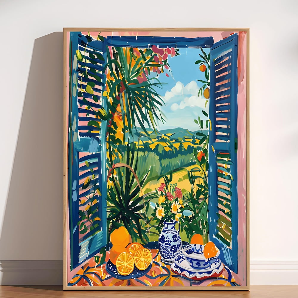 Open Window Henri Matisse Print, Henri Matisse Style Fauvism Painting ...