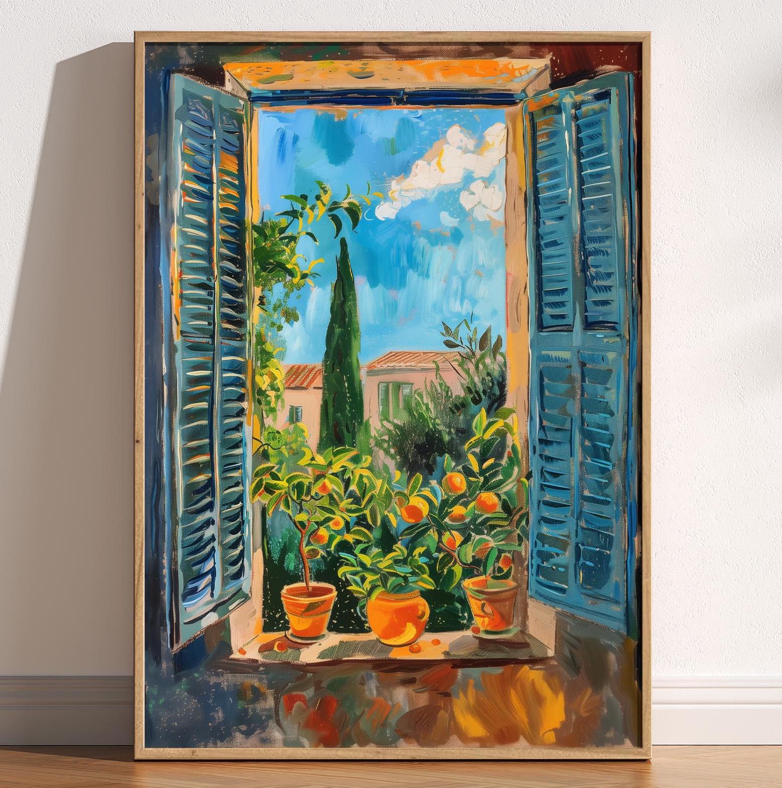 Open Window Henri Matisse Print Henri Matisse Style Fauvism Painting ...