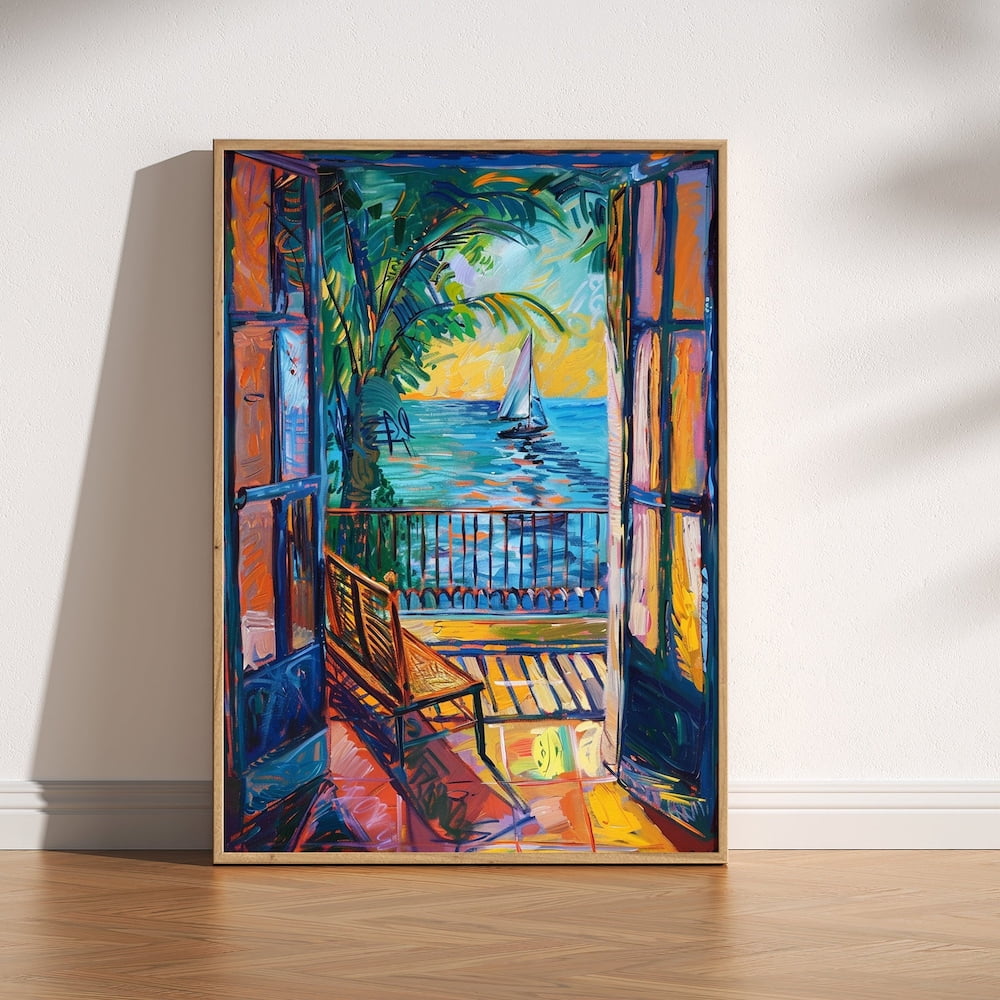 Open Window Henri Matisse Print, Henri Matisse Style Fauvism Painting ...
