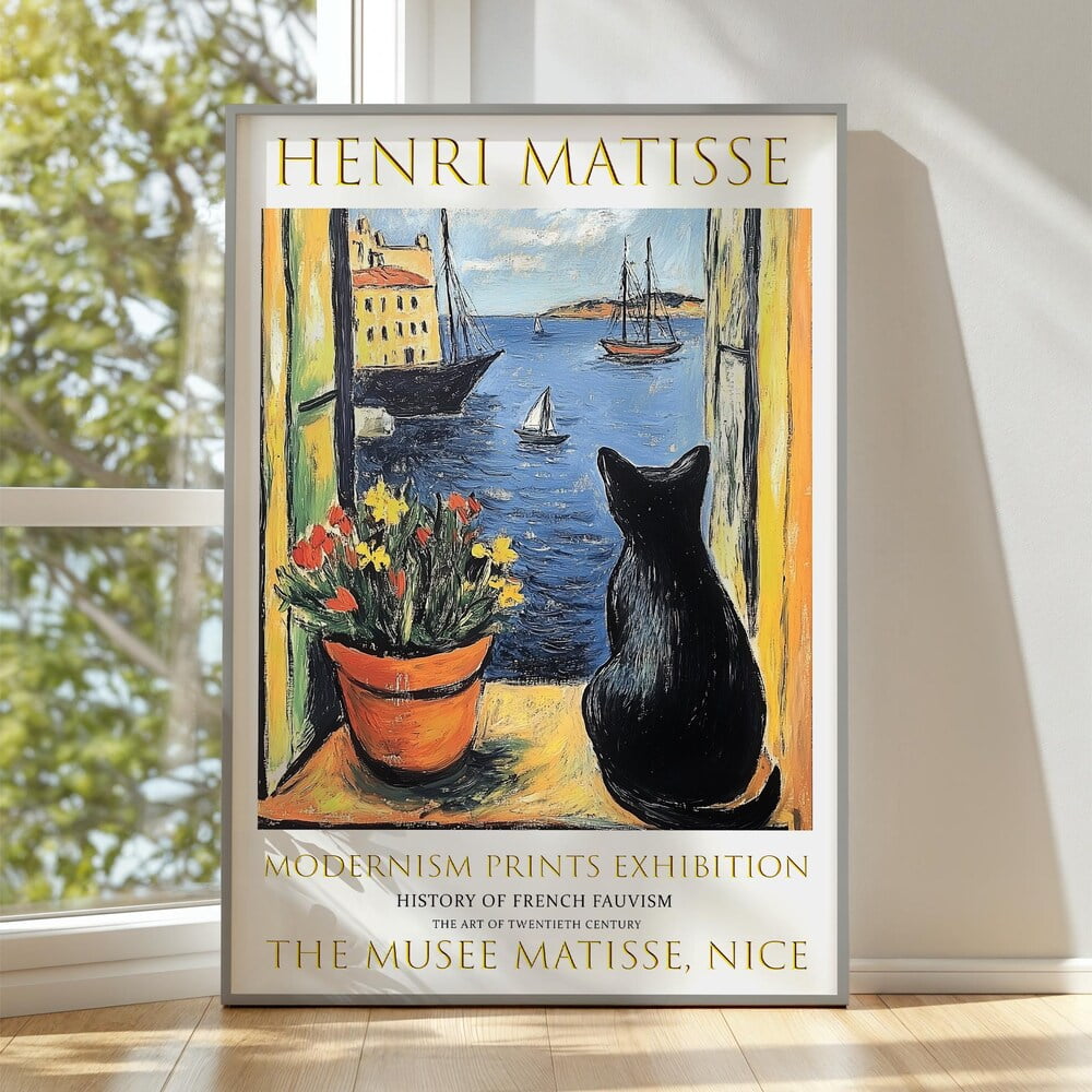 Open Window Henri Matisse Print, Modern Exhibition Prints, Matisse ...