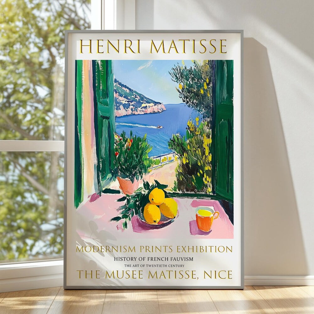 Open Window Henri Matisse Print, Modern Exhibition Prints, Matisse ...
