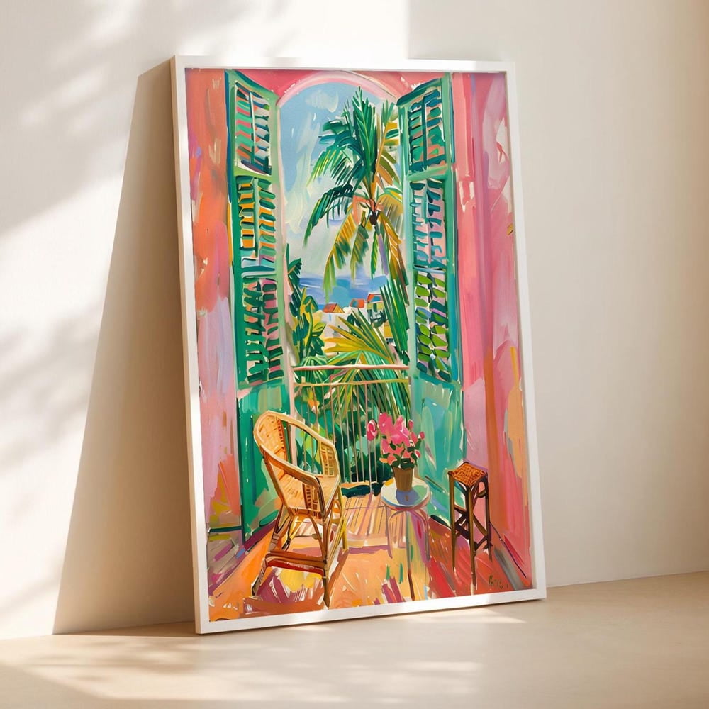 Open Window Henri Matisse Print, Roman.Tic Garden Window Print, Vintage ...