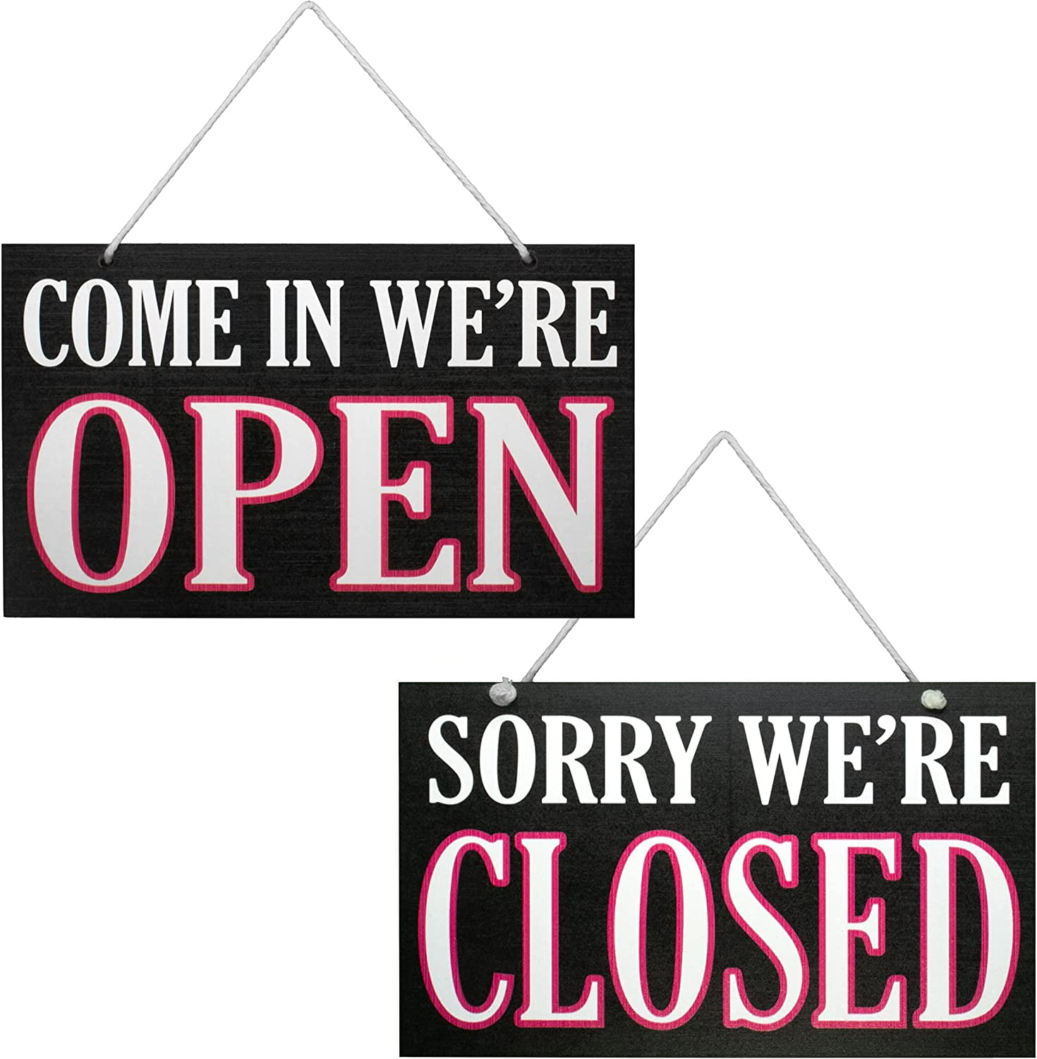 Open and Closed Sign for Business, Signs for Businesses and Restaurant ...
