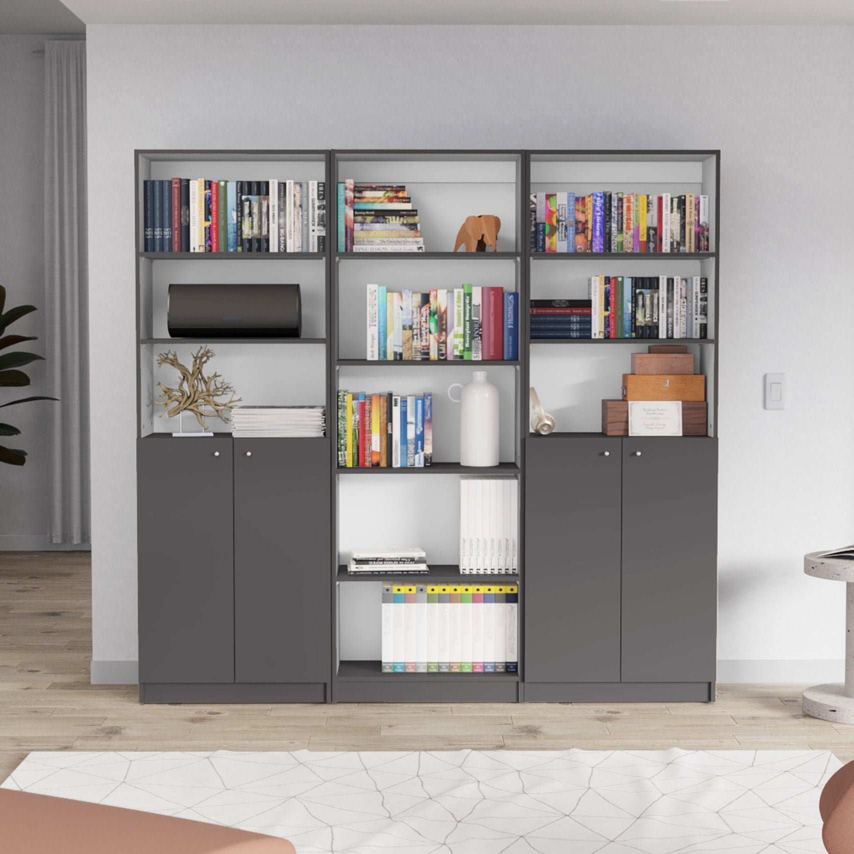 Open and concealed compartments - In home offices, meets different ...