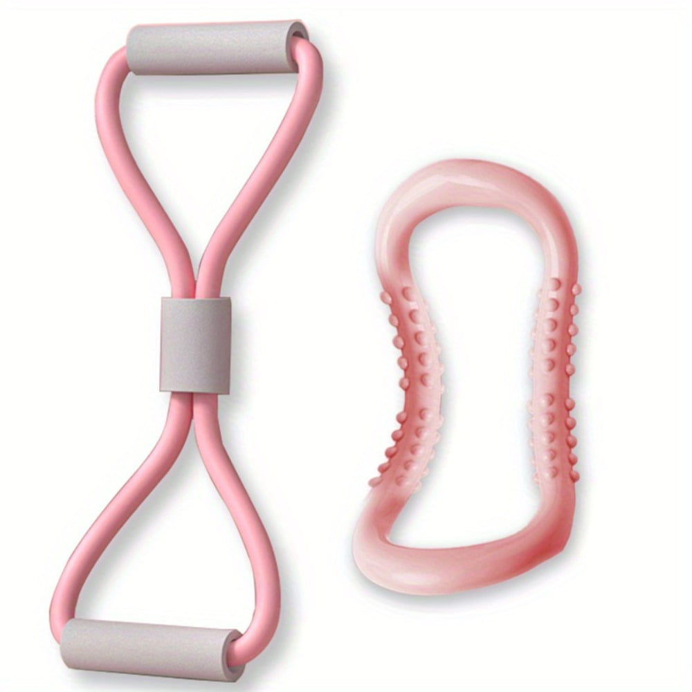 Open back stretch belt open shoulder home fitness stretching equipment ...