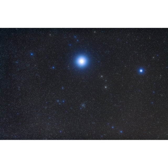 Open cluster Messier 41 in the constellation Canis Major Poster Print ...