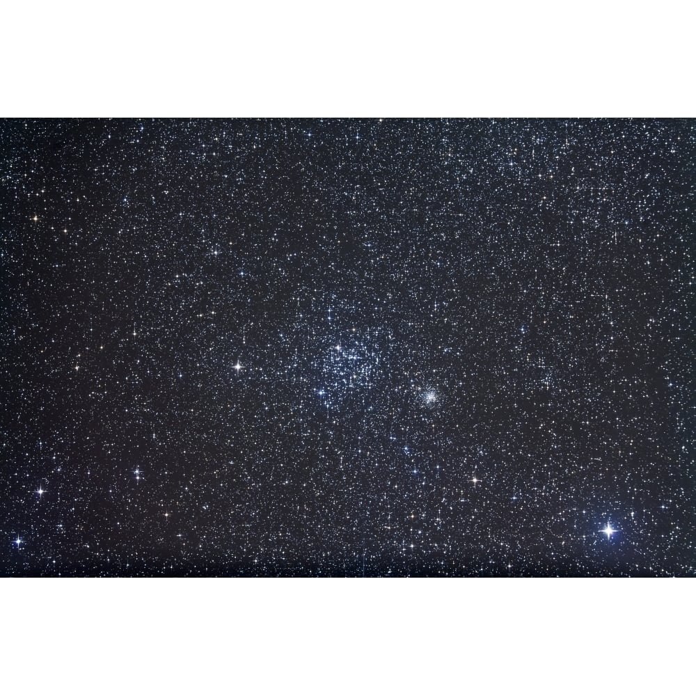Open clusters Messier 35 and NGC 2158 in the constellation Gemini Poster Print - Walmart.com
