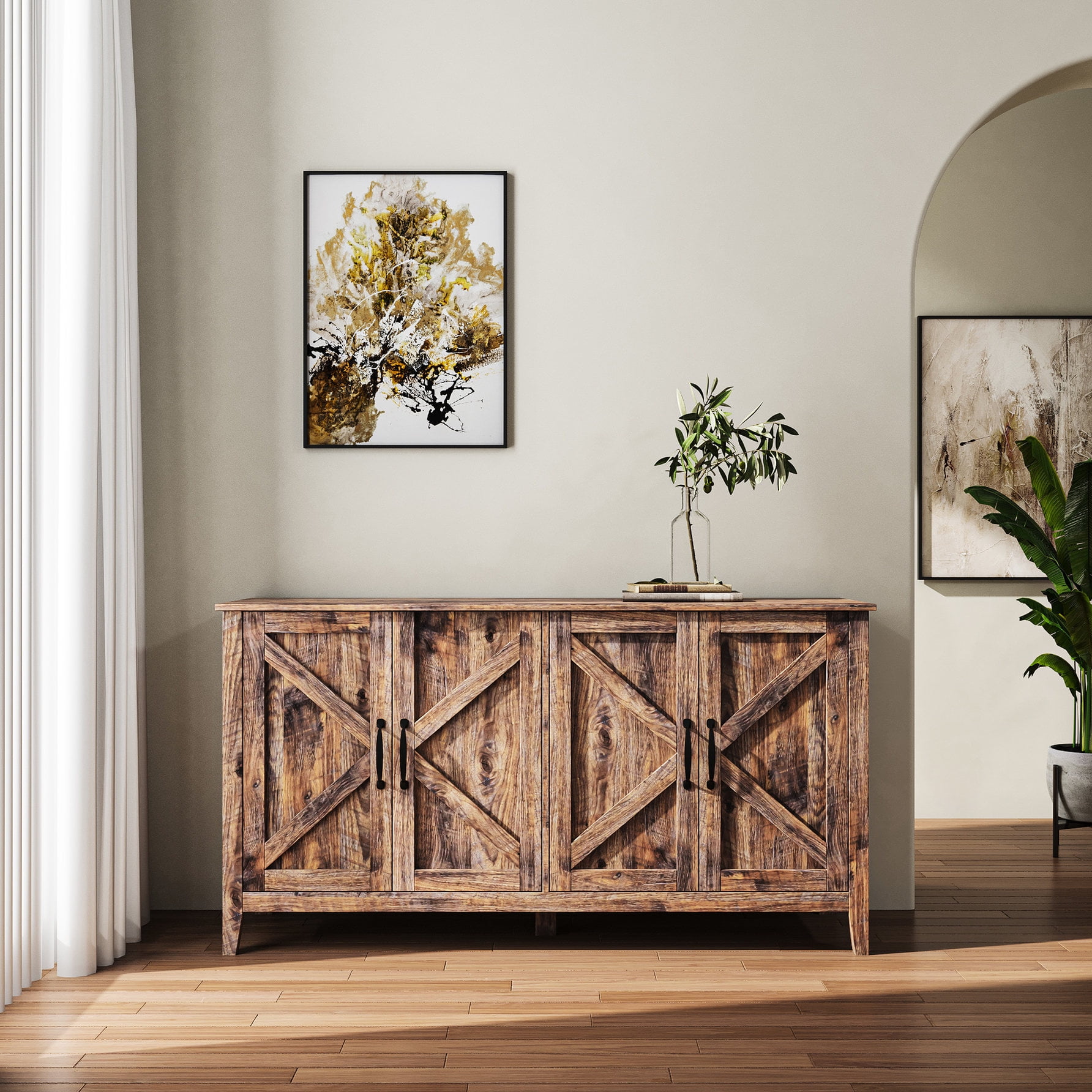 Open - shelf design + elegant look - Home environments + aesthetic ...