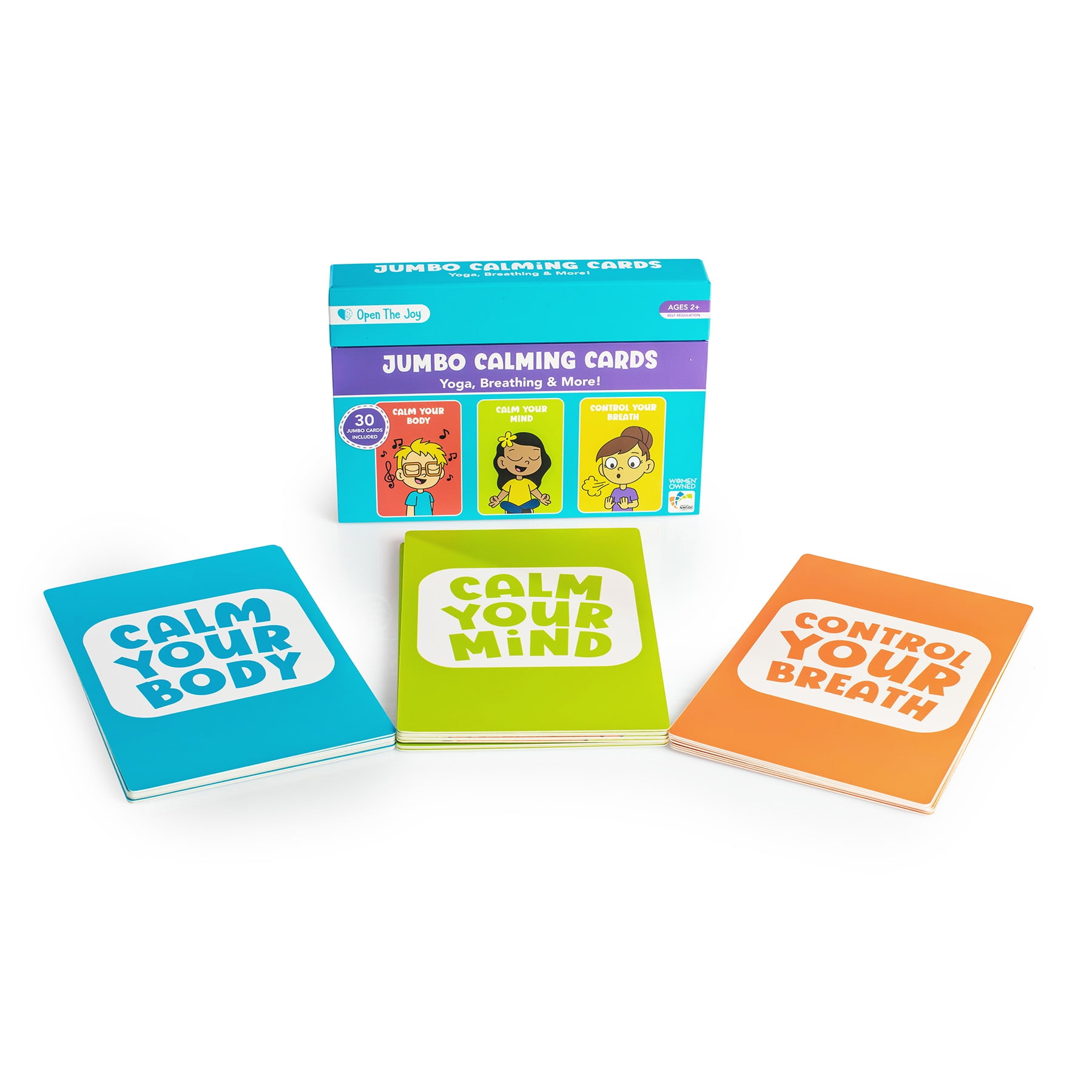 Open the Joy Jumbo Calming Tools Cards - Walmart.com