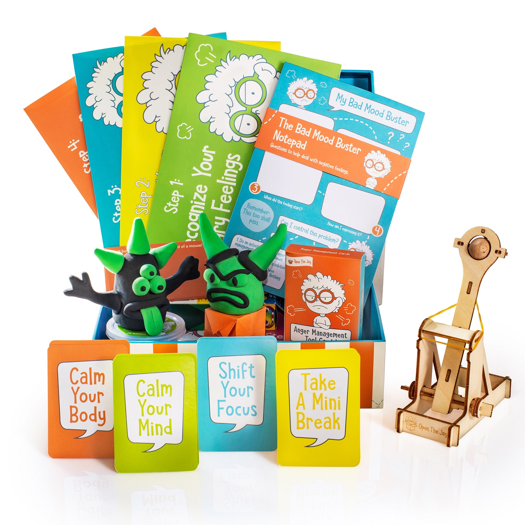 Open the Joy Anger Management Box, Activities for Kids - Walmart.com
