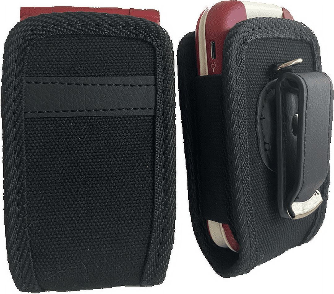 Open top soft Rugged case with flat clip that rotates compatible with ...