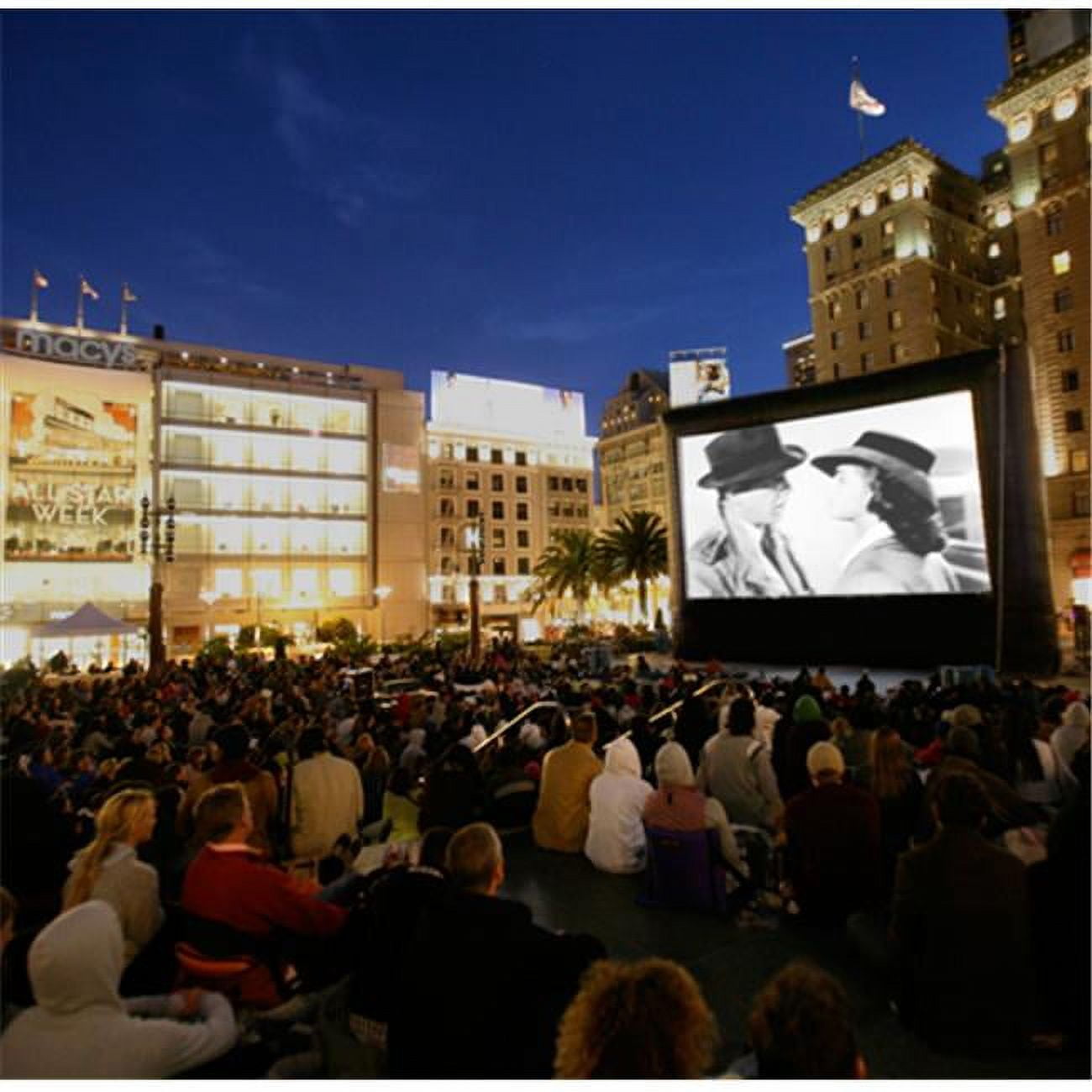 OpenAirCinema CBE25 Cinebox Elite Line 25 x 14 ft. Outdoor Movie ...