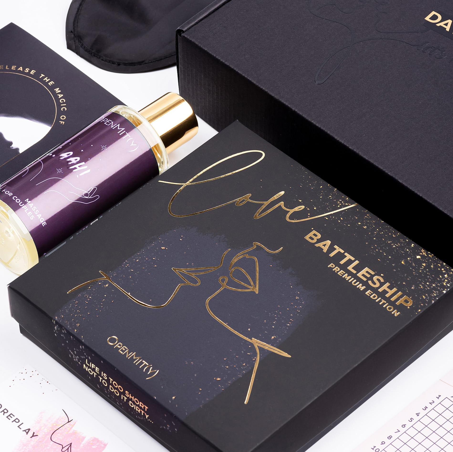 OpenMity Premium Date Night Box for Couples - Anniversary Box with ...