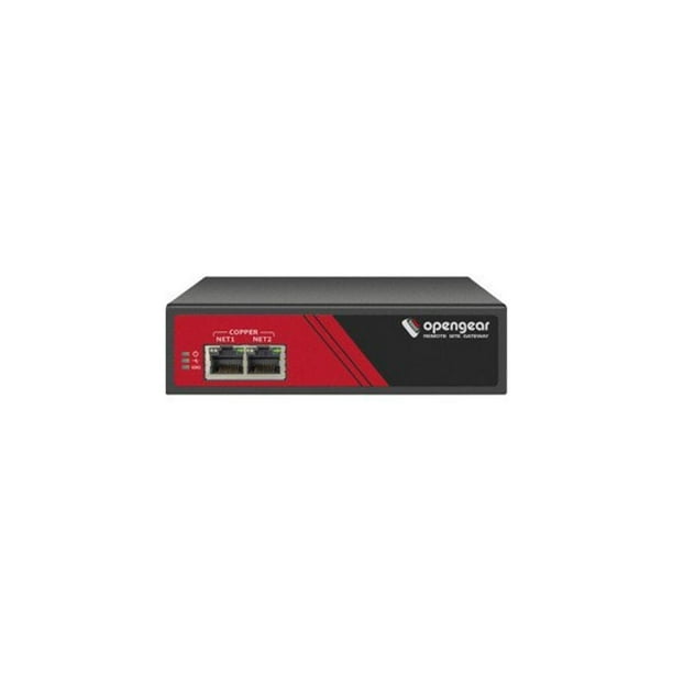 Opengear ACM7008-2 8 serial Cisco Straight pinout, ext power, 2x GbE ...