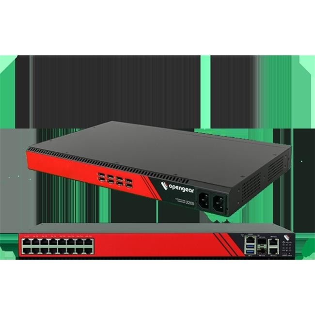 Opengear OM2216-US 16 Ports Pythonrun Dockersupp Secboot US Power ...