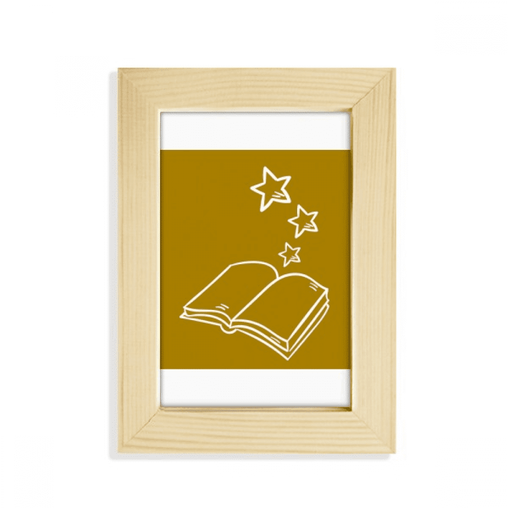 Opening Books Releasing Knowledge Stars Desktop Display Photo Frame ...