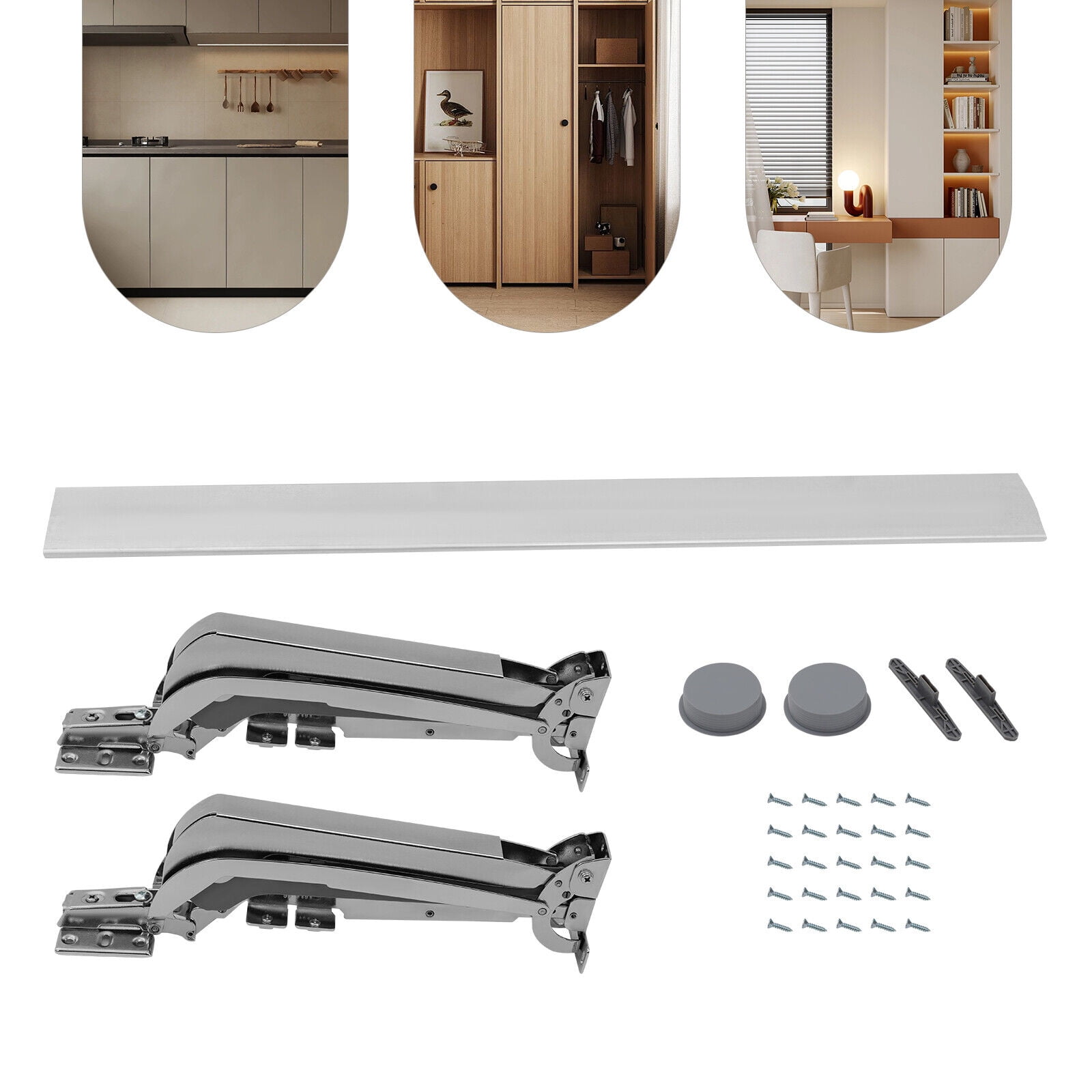 Opening Door Hinges, 180° Parallel Opening Cabinet Door Hinges ...