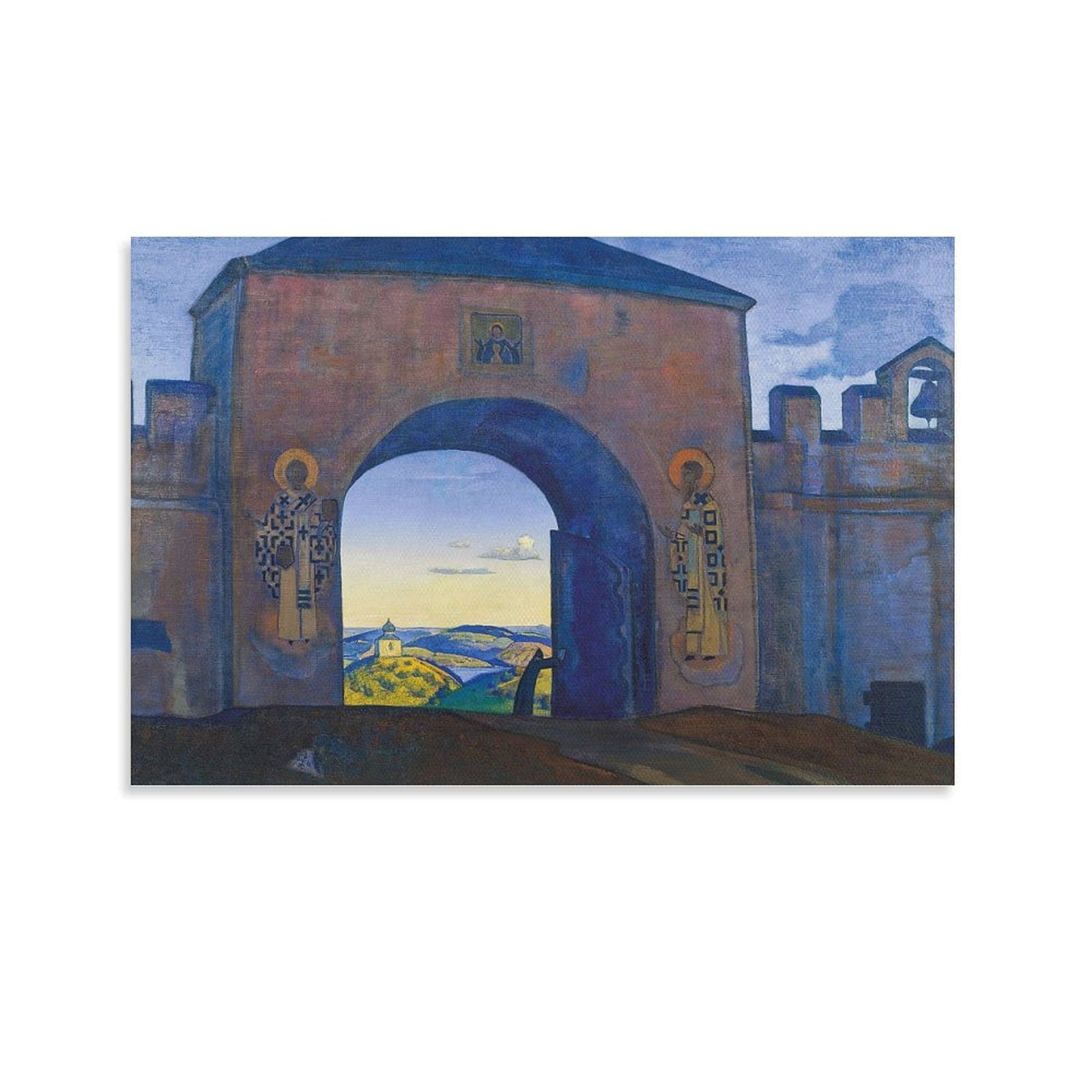 And We Are Opening The Gates 1922 Nicholas Roerich Prints Poster Print ...