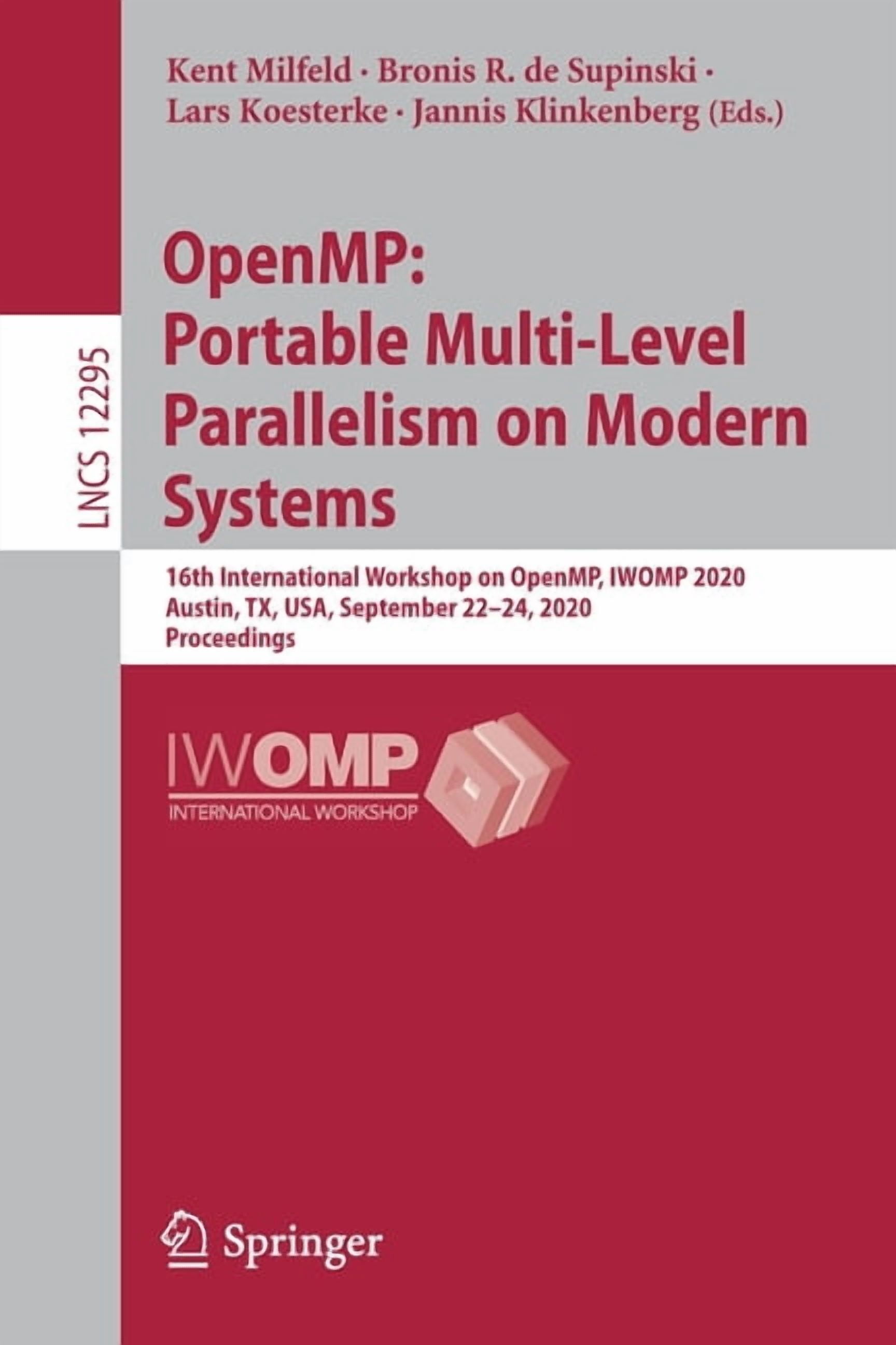 Openmp: Portable Multi-Level Parallelism on Modern Systems: 16th ...