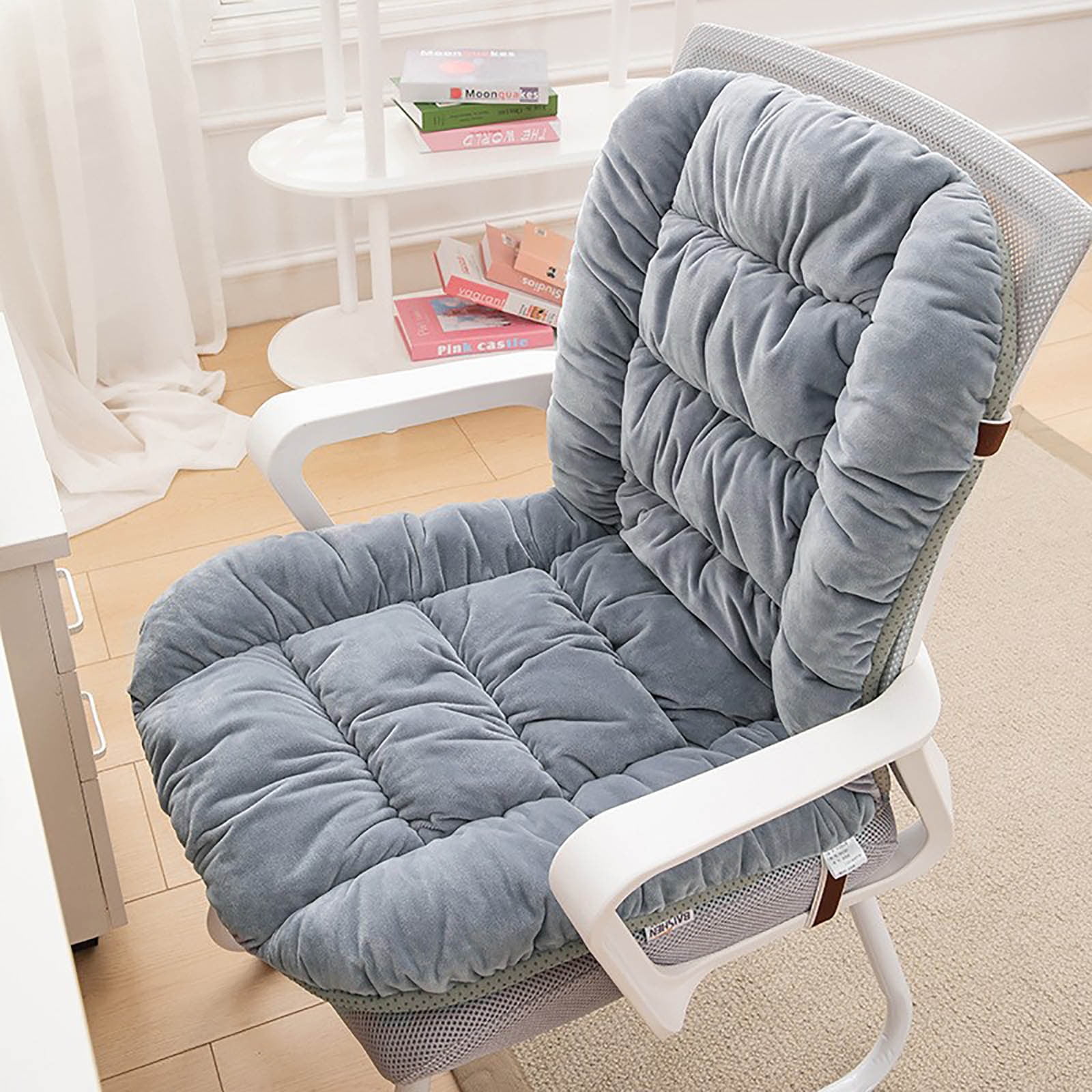 Openpig Chair Cushion Plush with Ties Dorm Chair Cushion Rocking Chair ...