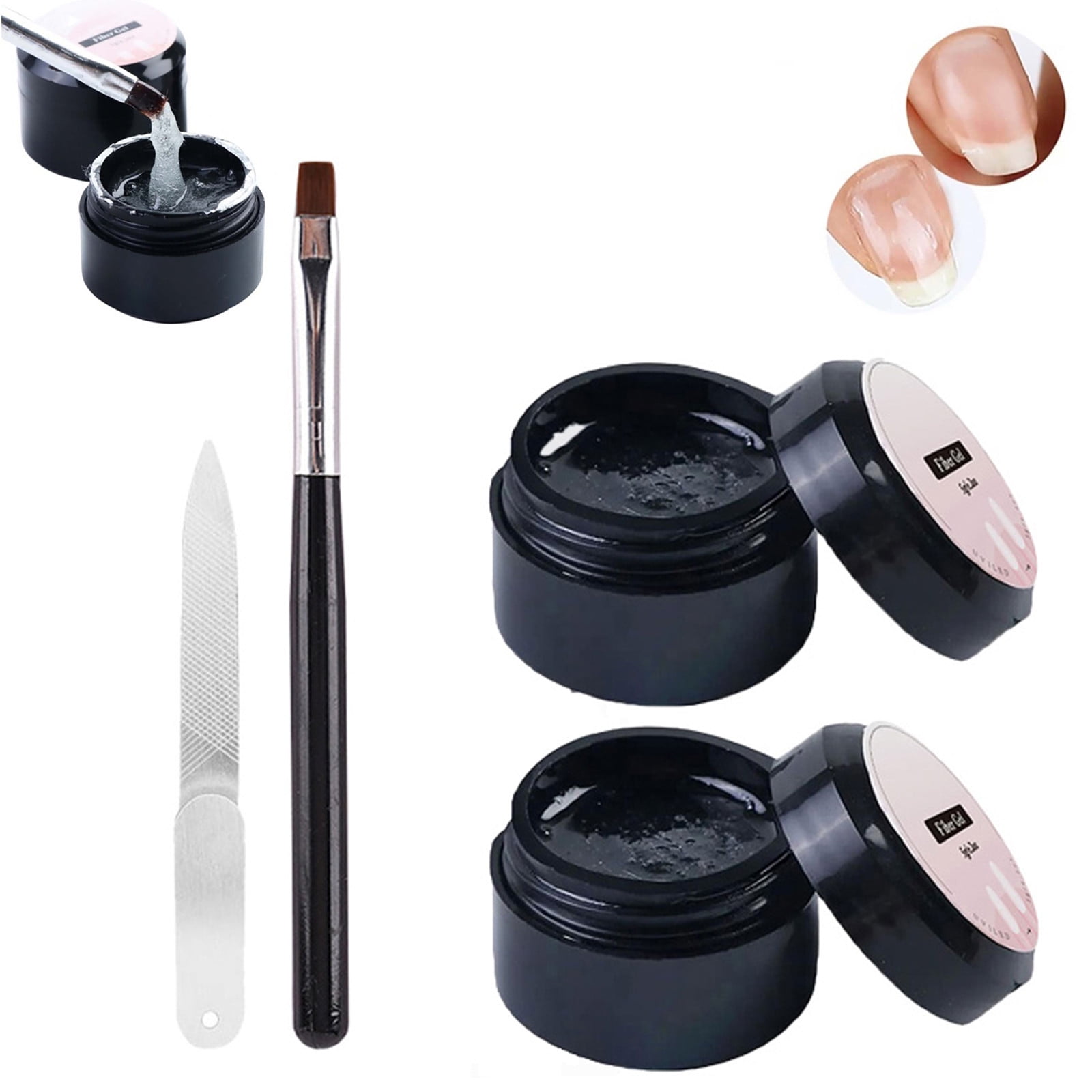 Openpig Clearance 2PCS Nail Repair Protection Gel Nail Repair Kit For ...