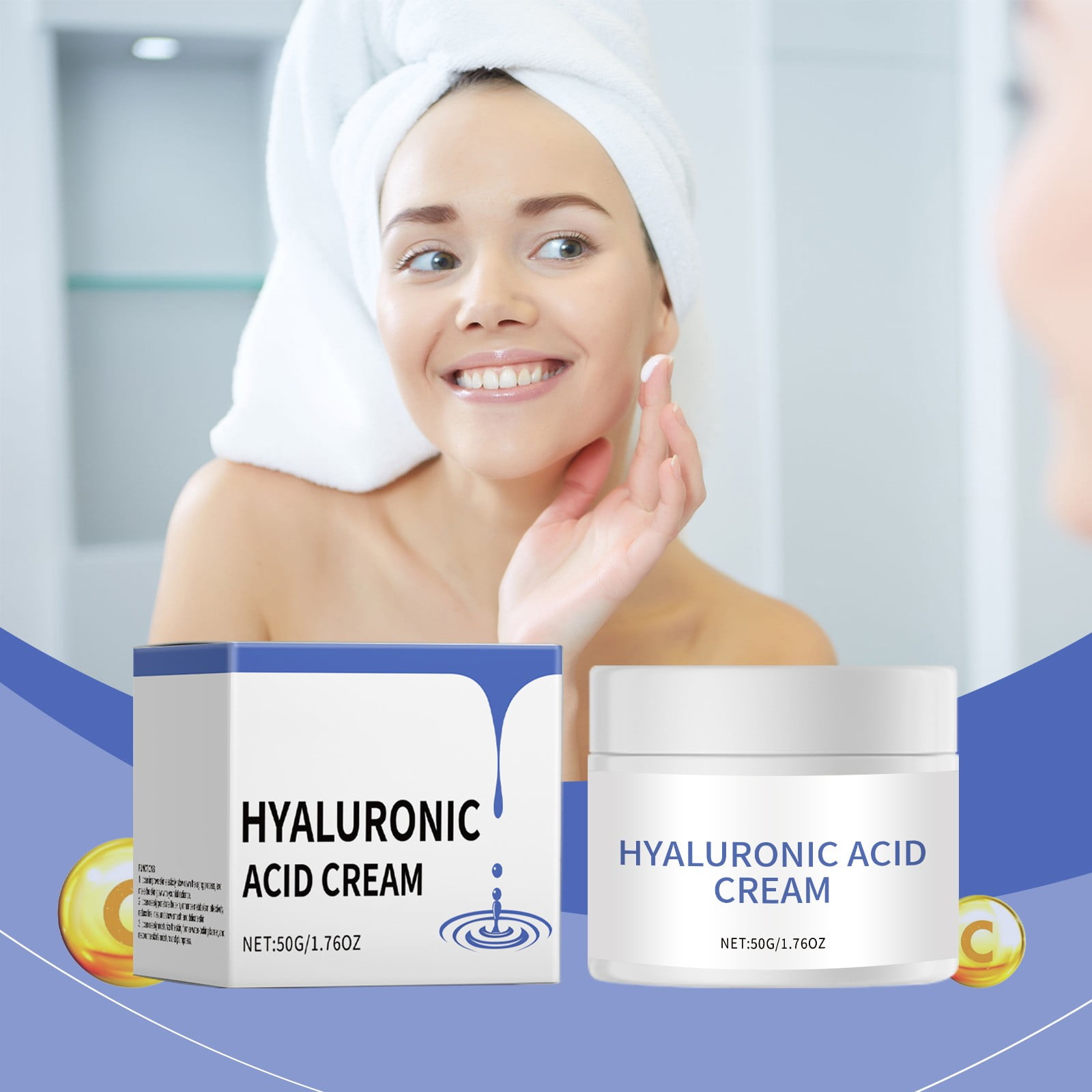 Openpig Clearance Hyaluronic Moisturizing Face Cream Moisturizing I ...