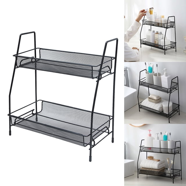 Openpig Double Tier Storage Rack for Kitchen, Countertops, Cabinets ...