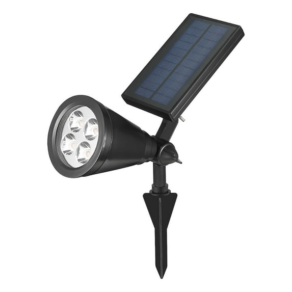 Openpig Spotlights Solar Powered Outdoor Waterproof Uplighting for Flag ...