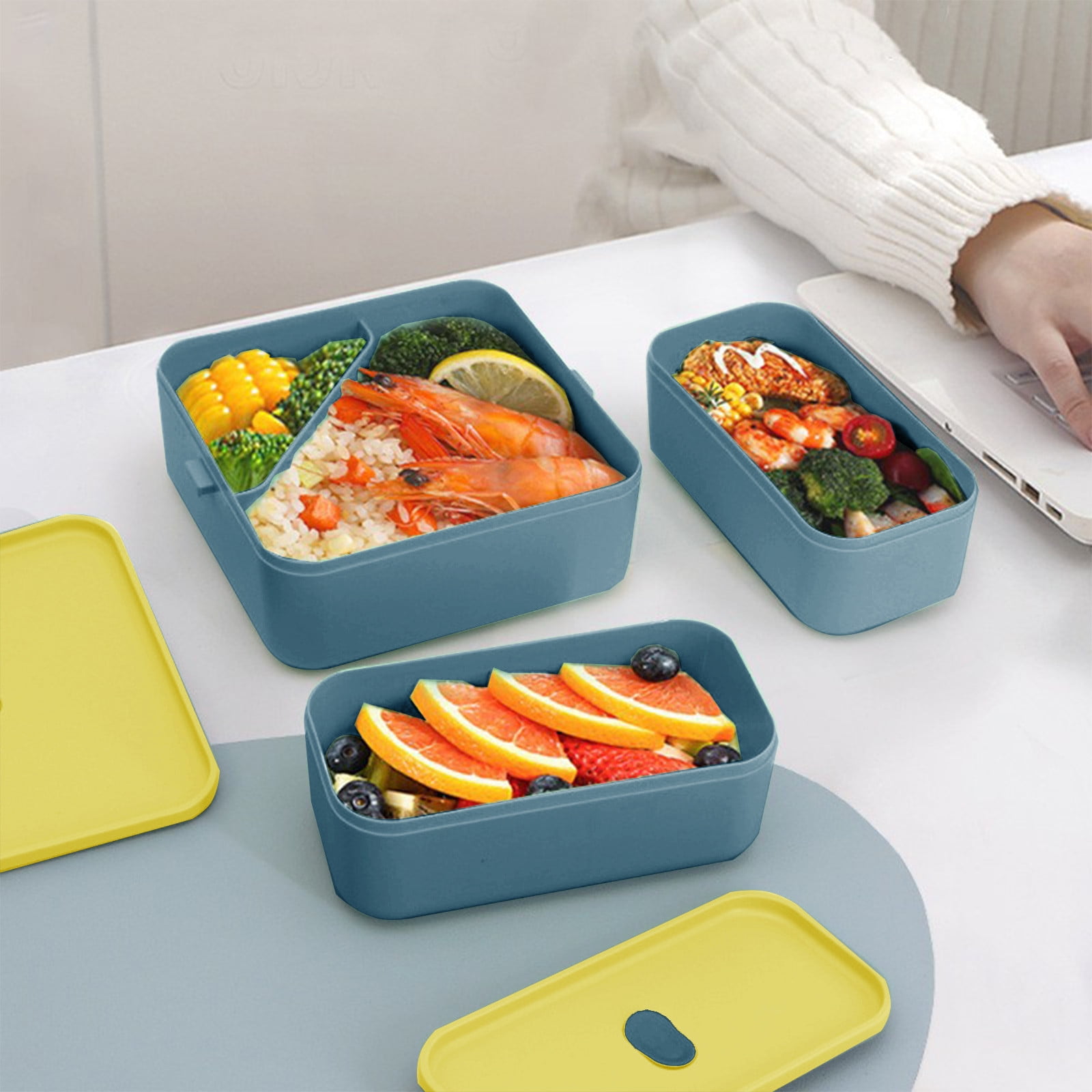 Openpig Student Double-layer Plastic Lunch Box Microwave Office Worker ...