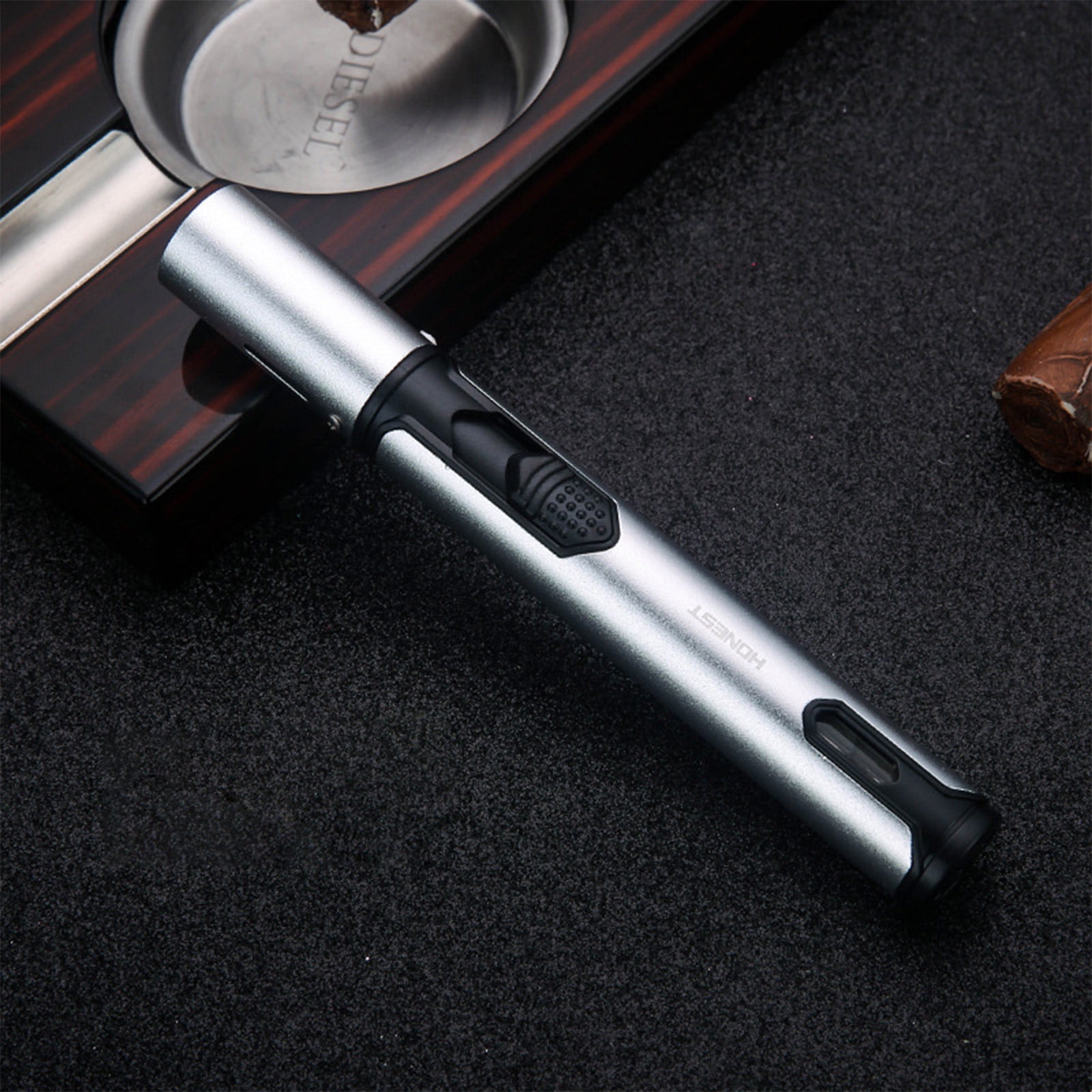 Openpig Torch Lighter Windproof Jet Flame Lighter, Refillable Butane ...