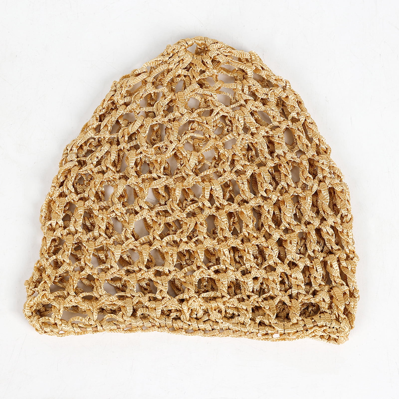 Openwork Brimless Hat Crochet Skull Hat Hollowout Knit Hat for Women ...