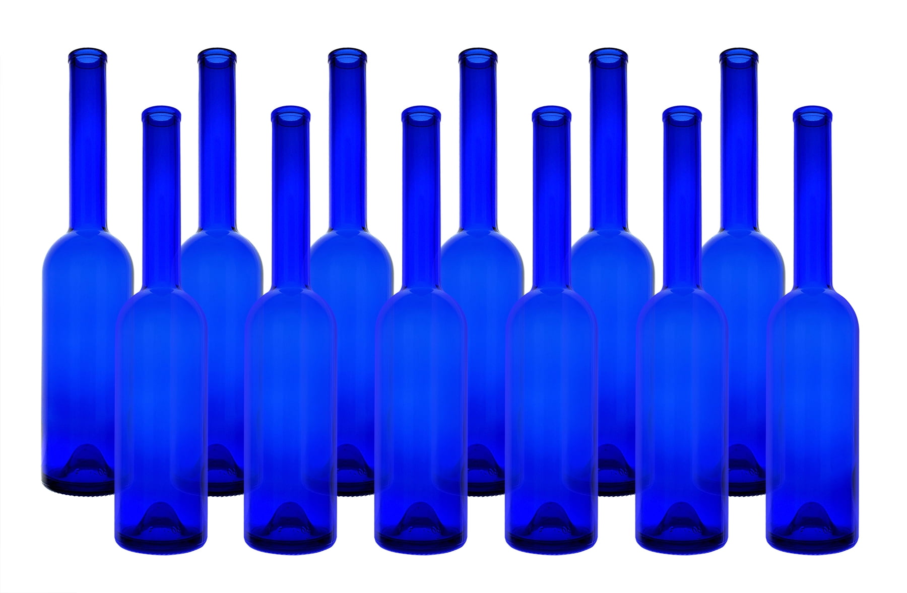 Opera Blue Bar Top Spirit Bottles - Pack of Twelve Bottles - Walmart.com