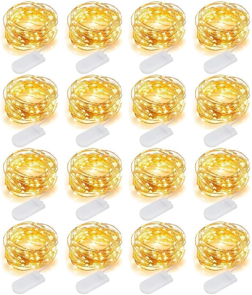 Operated Fairy Lights, 16 , 10ft Warm White, , Energy Efficient, Indoor ...