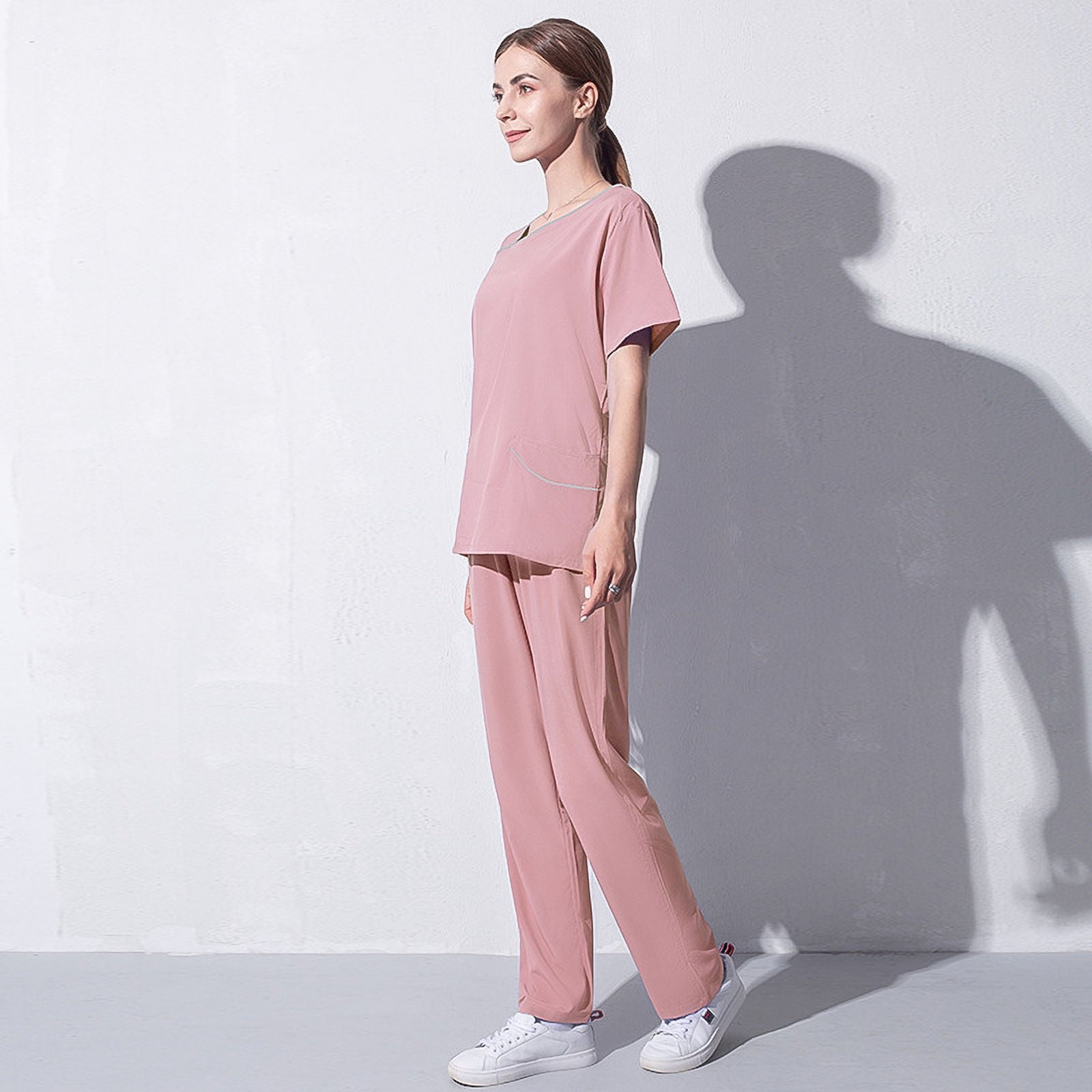 Operating Room Short-sleeved Hand-washing Clothes Women's Skin ...