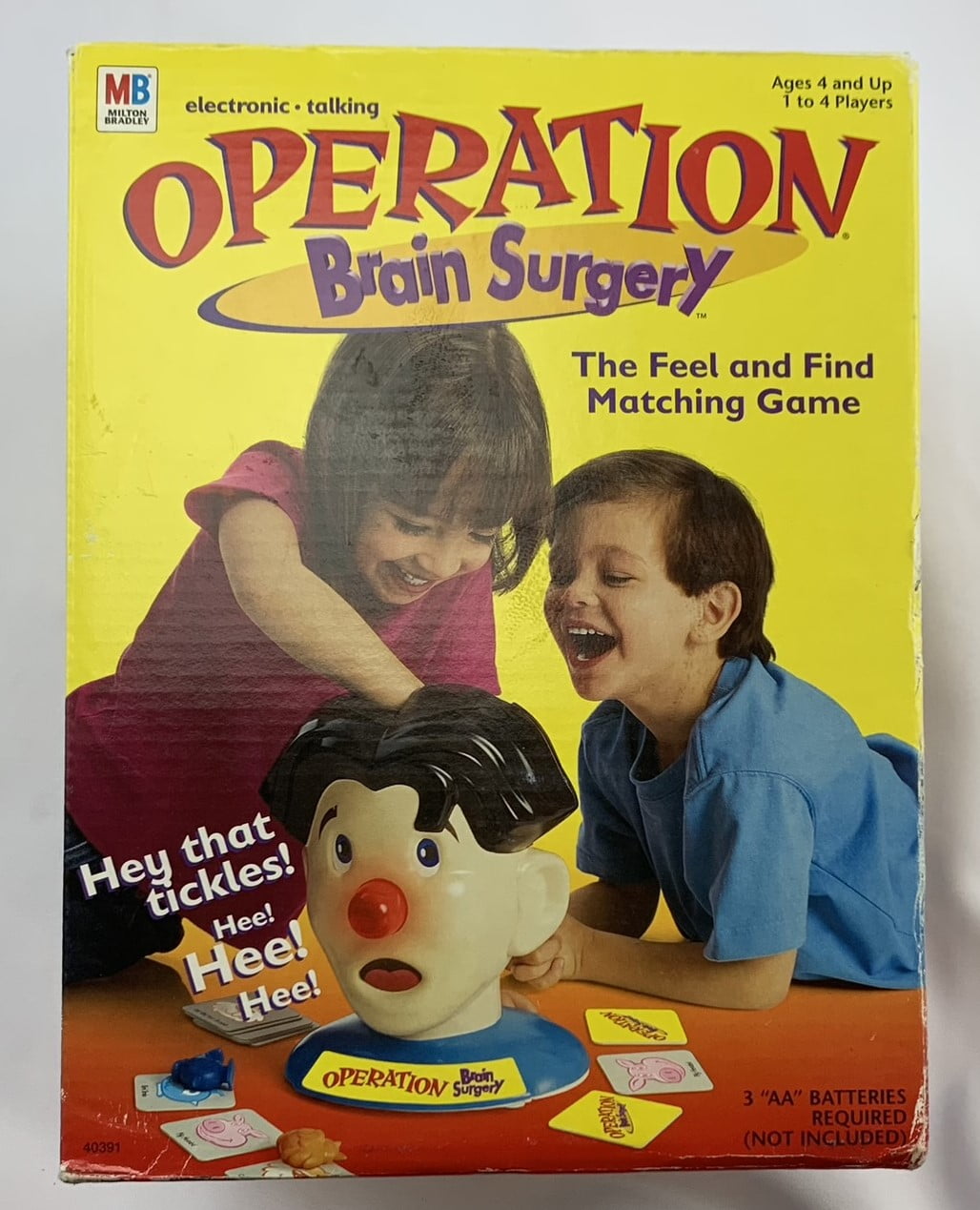 Operation Brain Surgery Game - 2001 - Milton Bradley - Great Condition ...