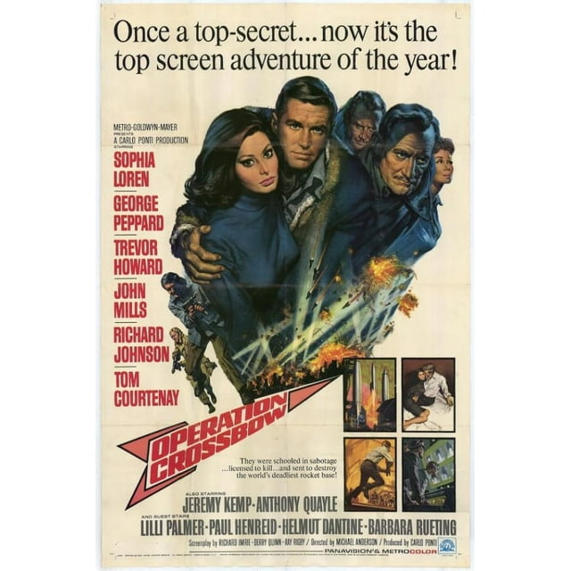 Operation Crossbow Movie Poster (11 x 17) - Walmart.com