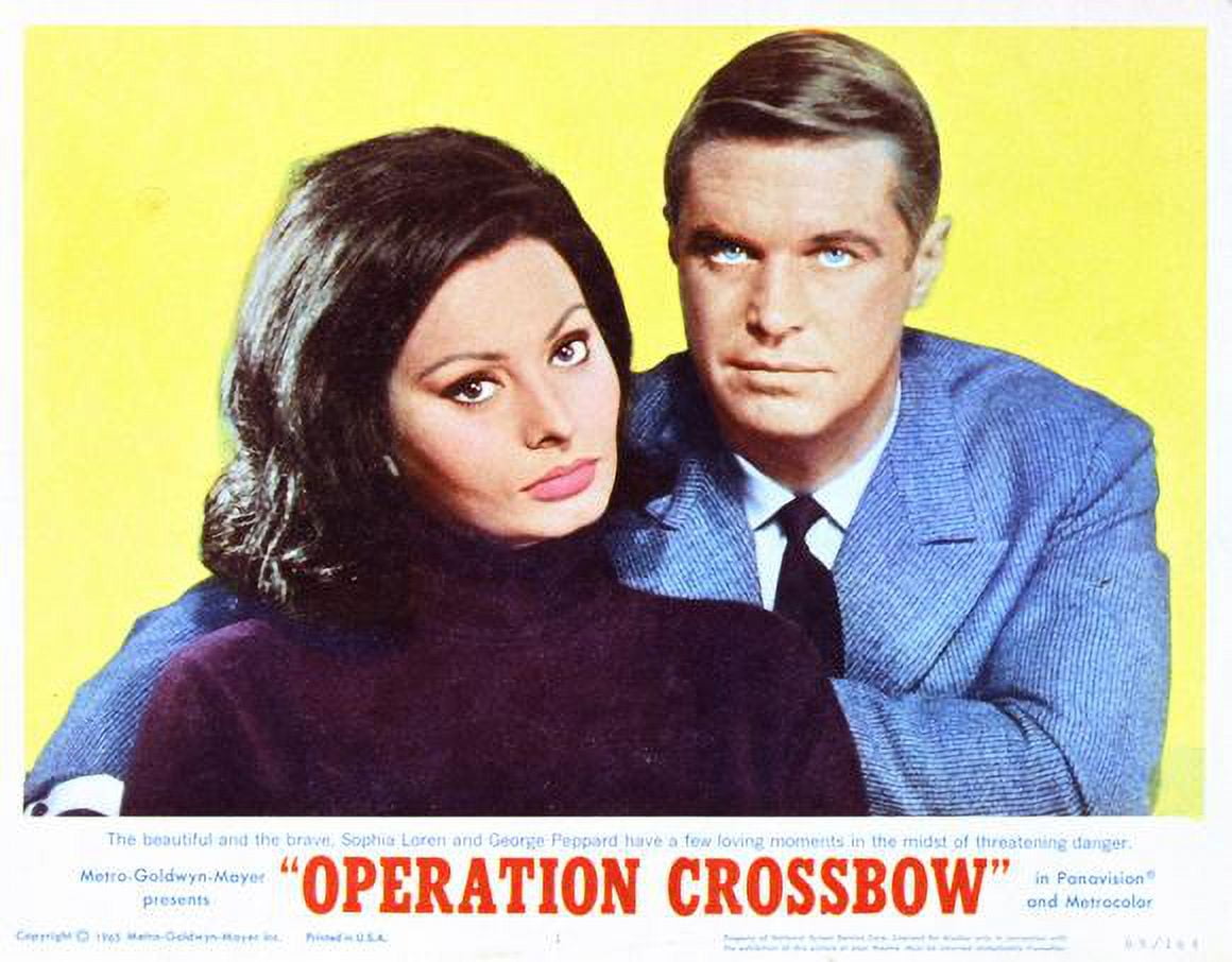 Operation Crossbow - movie POSTER (Style A) (11" x 14") (1965 ...