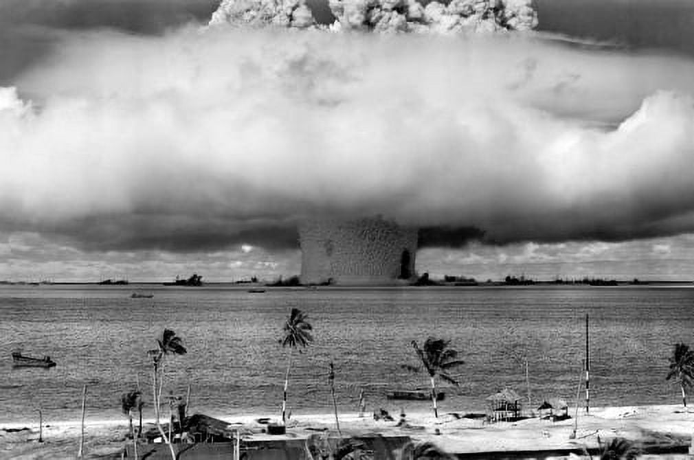 Operation Crossroads Baker Poster Atomic Bomb Nuclear Testing 24x36 Art ...