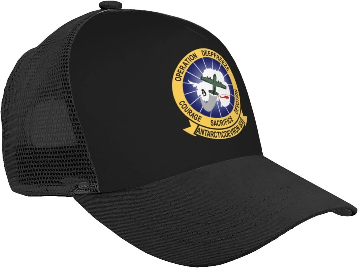 Operation Deep Freeze Mesh Baseball Cap Adjustable Twill Mesh Trucker ...