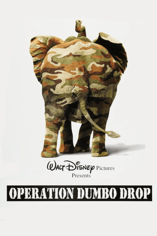 Operation Dumbo Drop 1995 Poster 24x36 - Comedy Adventure Danny Glover ...