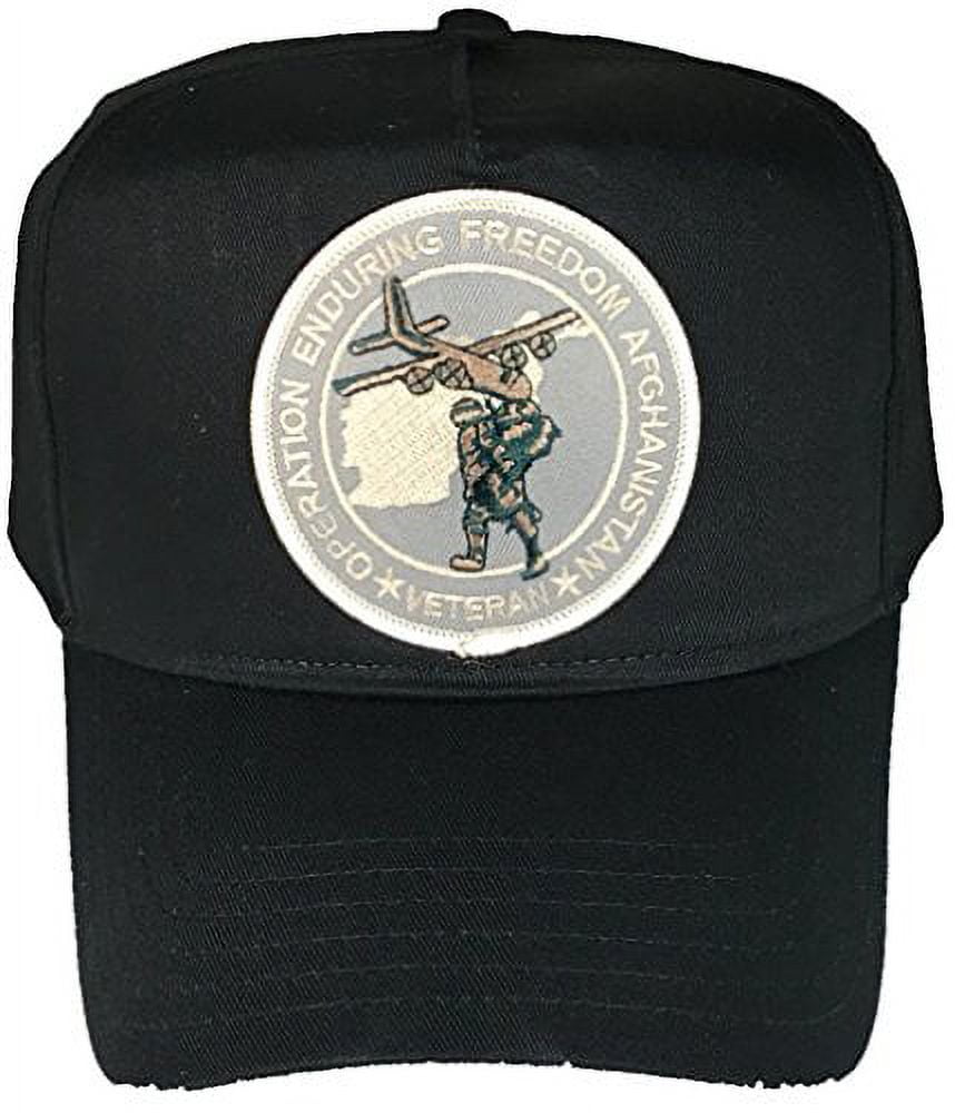 Operation Enduring Freedom Veteran OEF Hat - Black - Veteran Owned ...