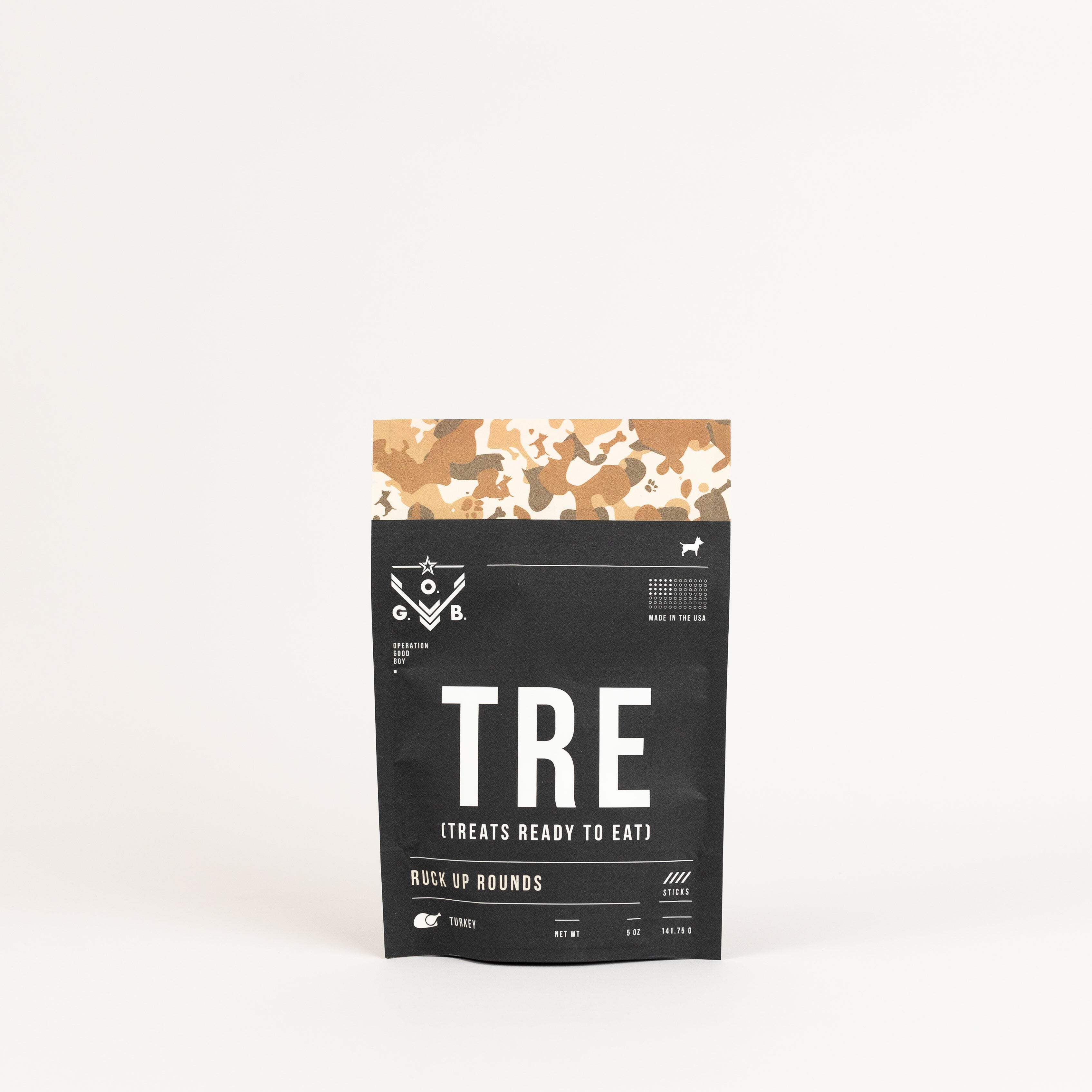 Operation Good Boy TRE: Ruck-Up Rounds, Natural Turkey Jerky Treat ...