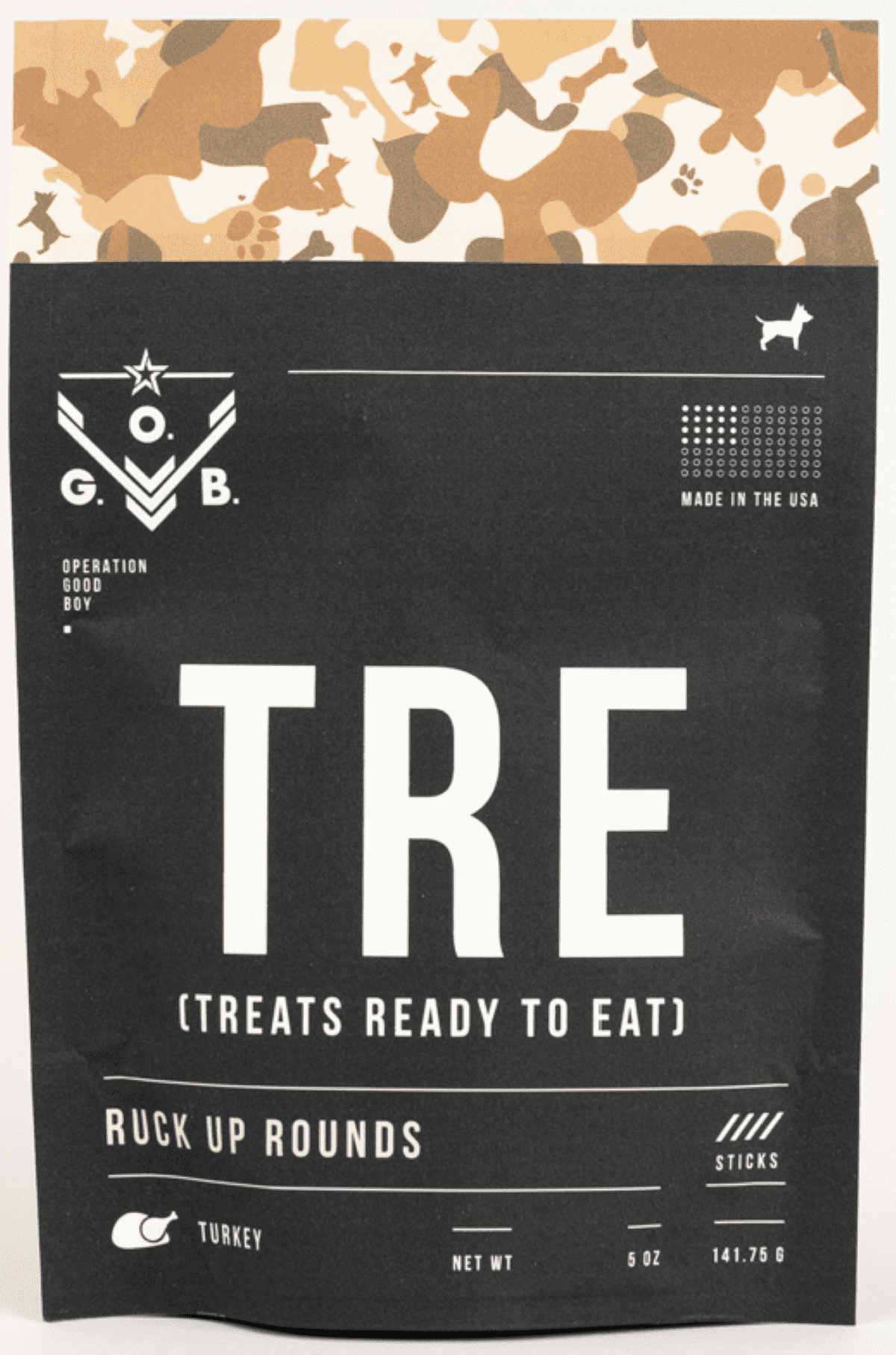 Operation Good Boy TRE: Ruck-up Rounds Turkey Jerky Treat Sticks for ...
